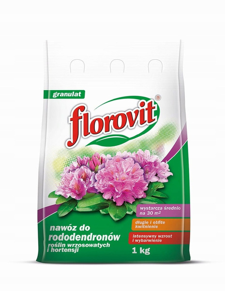 Nawóz do rododendronów i roślin wrzosowatych Florovit 1kg | ABUD - materiały budowlane