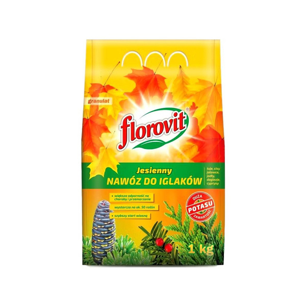 Florovit nawóz jesienny do iglaków 1kg | ABUD - materiały budowlane