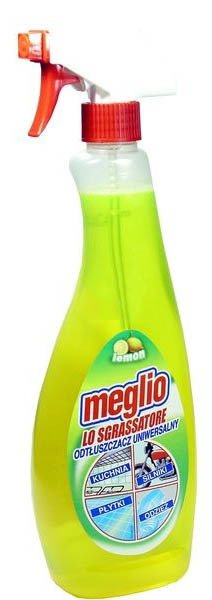 Odtłuszczacz w sprayu Meglio lemon 750ml | ABUD - materiały budowlane