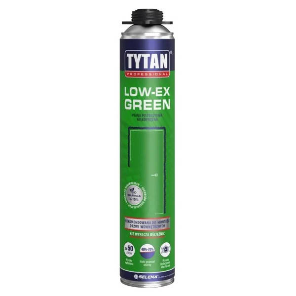 Piana pistoletowa niskoprężna Low-Ex Green 750ml | ABUD - materiały ...