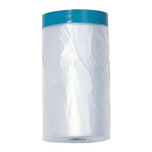 Rolka folii z taśmą klejącą 210cm x 14m | ABUD - materiały budowlane