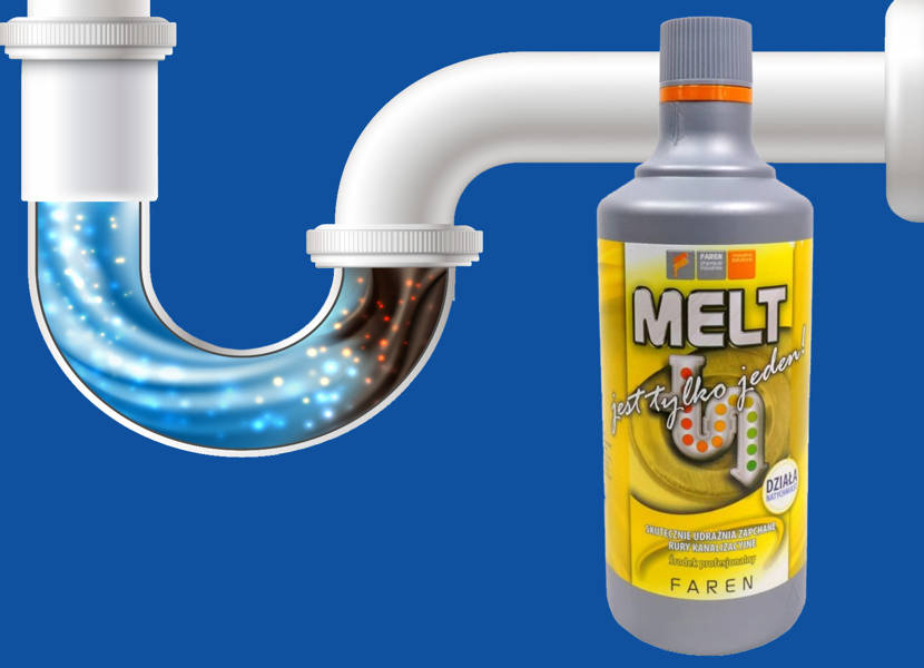 Środek do udrażniania rur Melt 750ml | ABUD - materiały budowlane