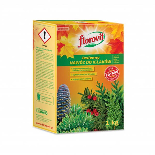 Florovit nawóz jesienny do iglaków 1kg Karton | ABUD - materiały budowlane